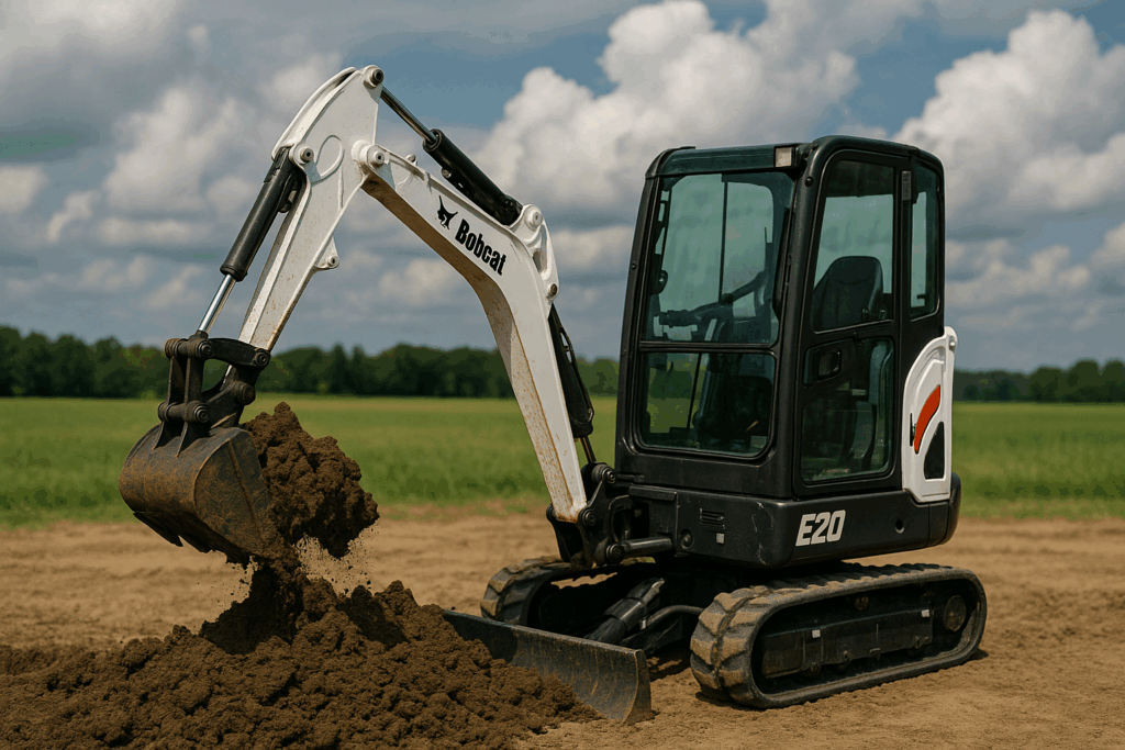 Bobcat E20 Mini Excavator: Compact Size, Serious Performance - Expert ...