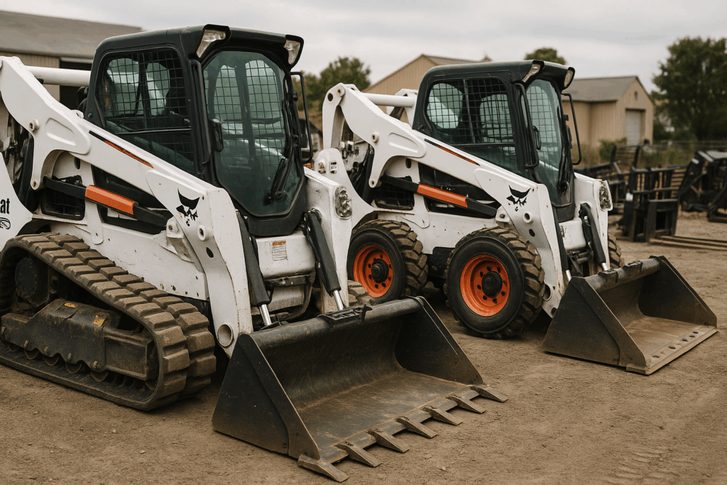 Bobcat for Rent: Tracks vs. Wheels, Model Sizing, and Attachment Picks ...